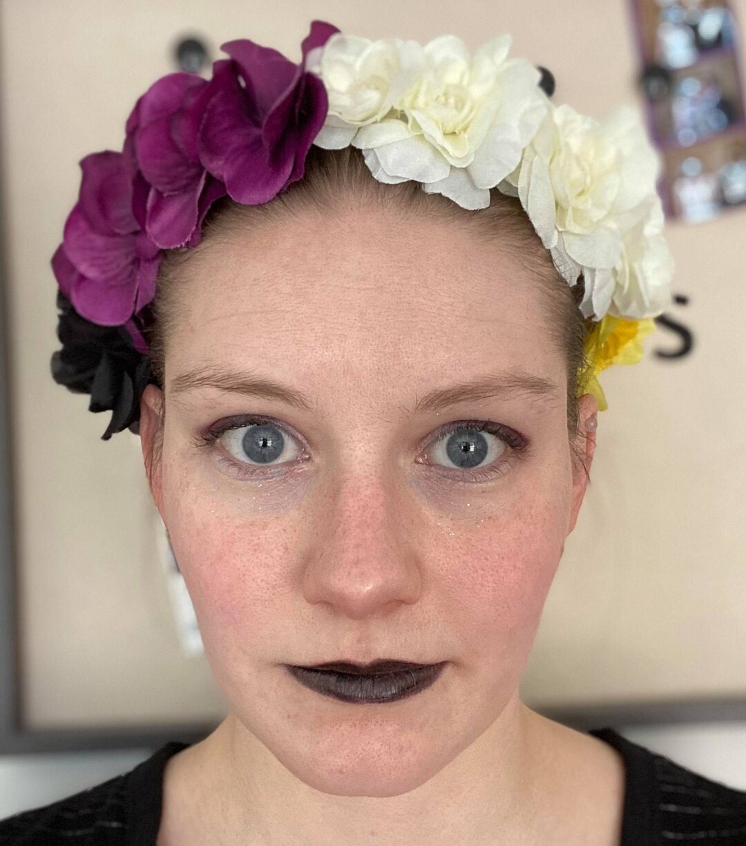 Nonbinary Pride Flower Crown - Etsy