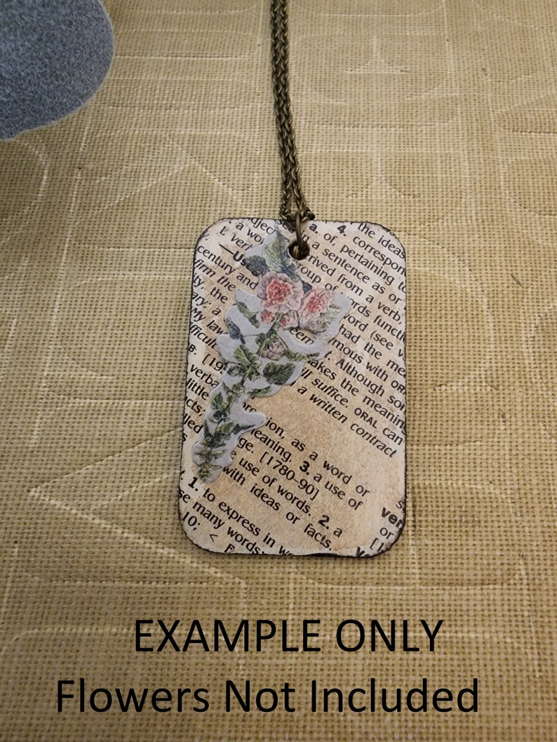 The Handmaid's Tale Library Card Book Necklace Feminist - Etsy