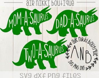 Two a saurus | Etsy