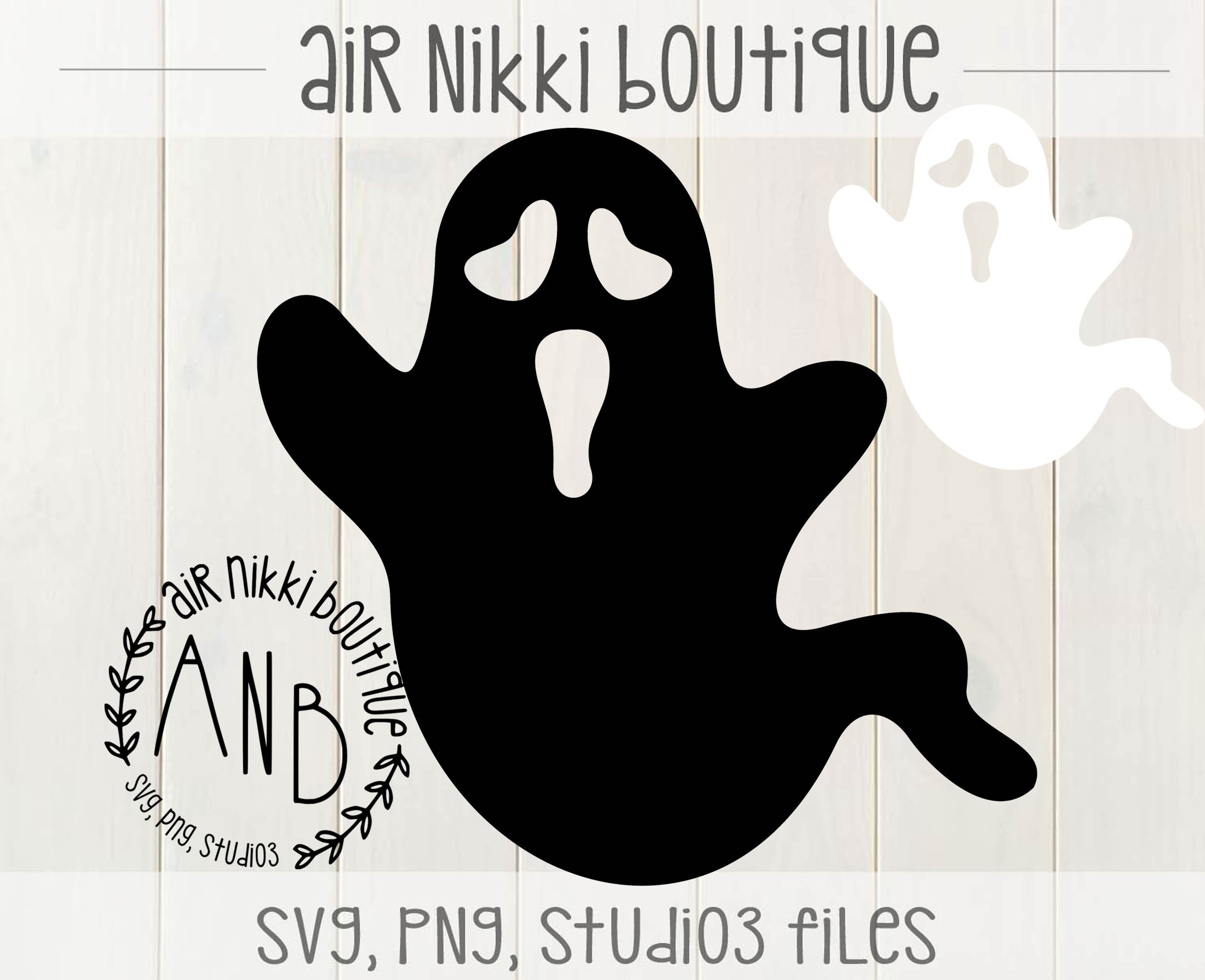 Ghost SVG PNG DXF files instant download | Etsy