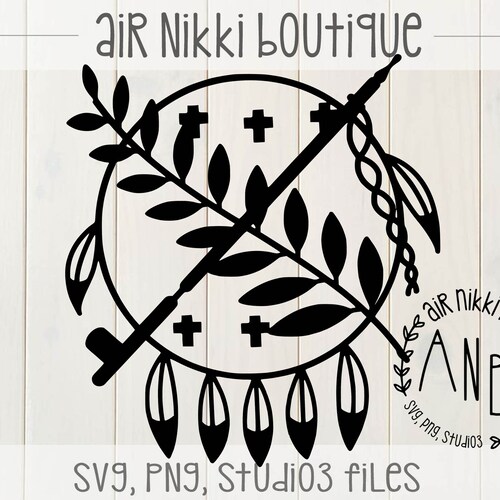 Oklahoma Osage Shield SVG - Etsy