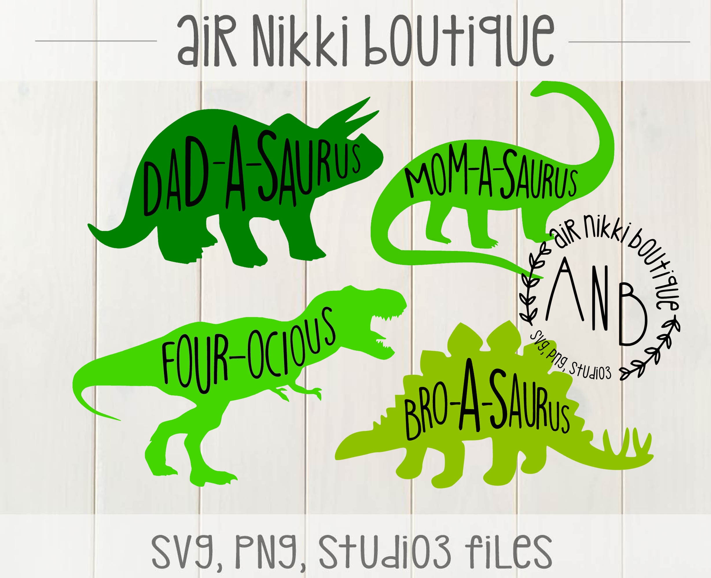 Four-ocious Mom-a-saurus Dad-a-saurus Bro-a-saurus 4th | Etsy