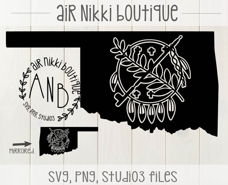 Osage Shield, Oklahoma, SVG, PNG, Studio 3, Mirrored Png Files, Instant ...