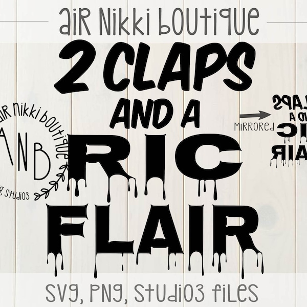 Ric Flair Silhouette - Etsy