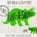 Girl-a-saurus, Stegosaurus Dinosaur, Girl, SVG, PNG, Mirrored Png ...