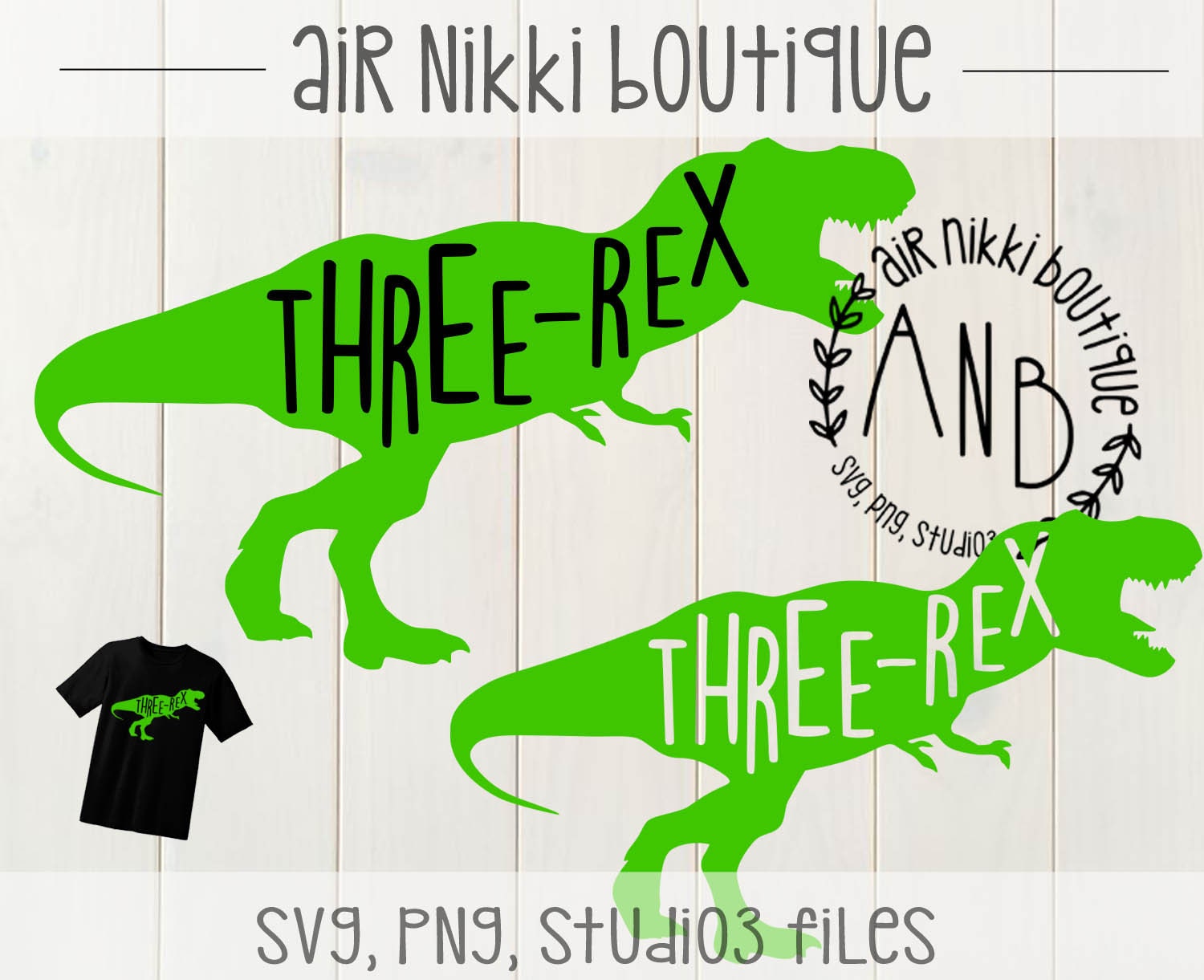 Three-rex, Third Birthday, Three, Dinosaur, T-rex, Tyrannosaurus Rex ...