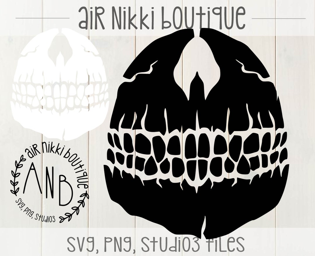 Skeleton Mouth SVG, PNG, Studio 3 Files, Instant Download, Mask Idea - Etsy