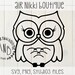 Owl SVG, PNG, DXF, Studio 3 Files, Instant Download - Etsy