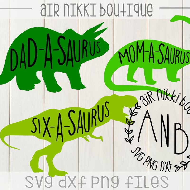 Six a Saurus - Etsy