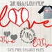 Baseball Love, Baseball Heart, Sports SVG, PNG, Studio3 Files, Instant ...