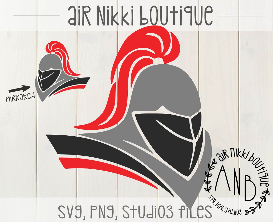 Knight SVG PNG DXF Studio 3 Mirrored Png Files Instant - Etsy