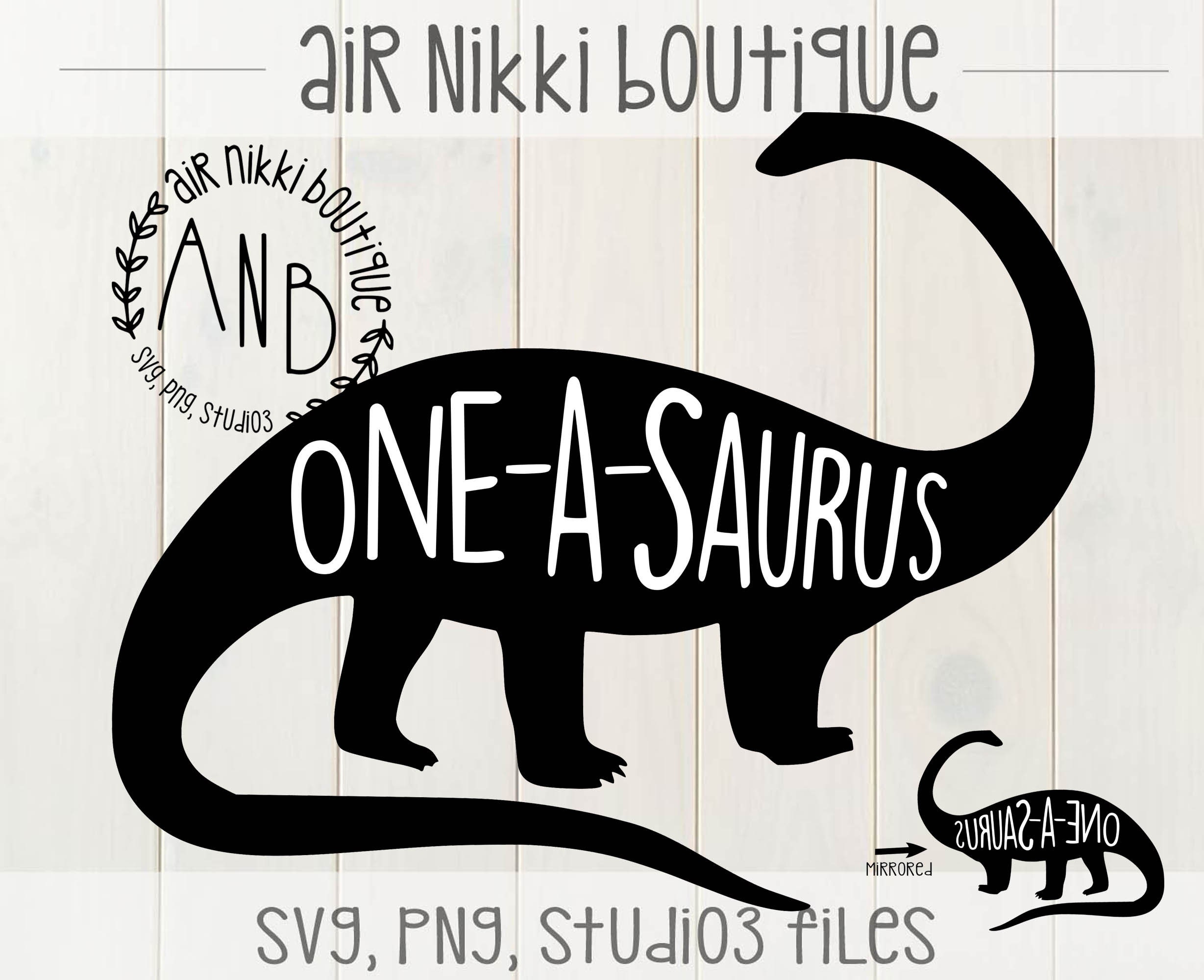 One-a-saurus Dinosaur Birthday Birthday Shirt 1st - Etsy