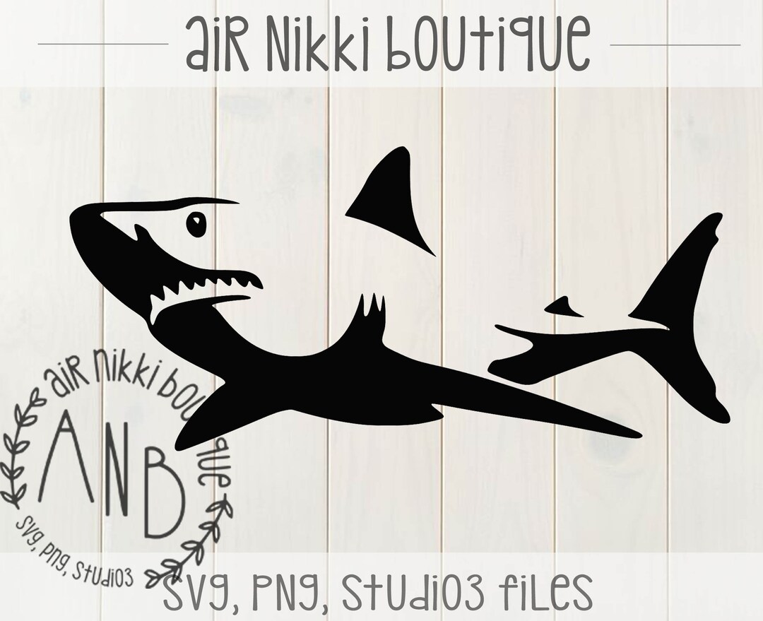 Shark SVG, PNG, Studio3 Files, Instant Download - Etsy