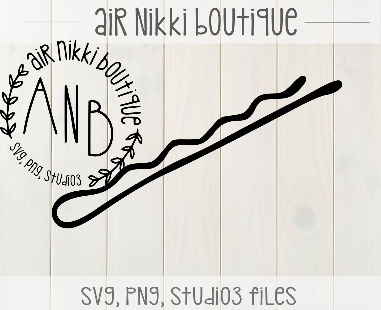 Bobby Pin SVG PNG Studio3 Files Instant Download | Etsy
