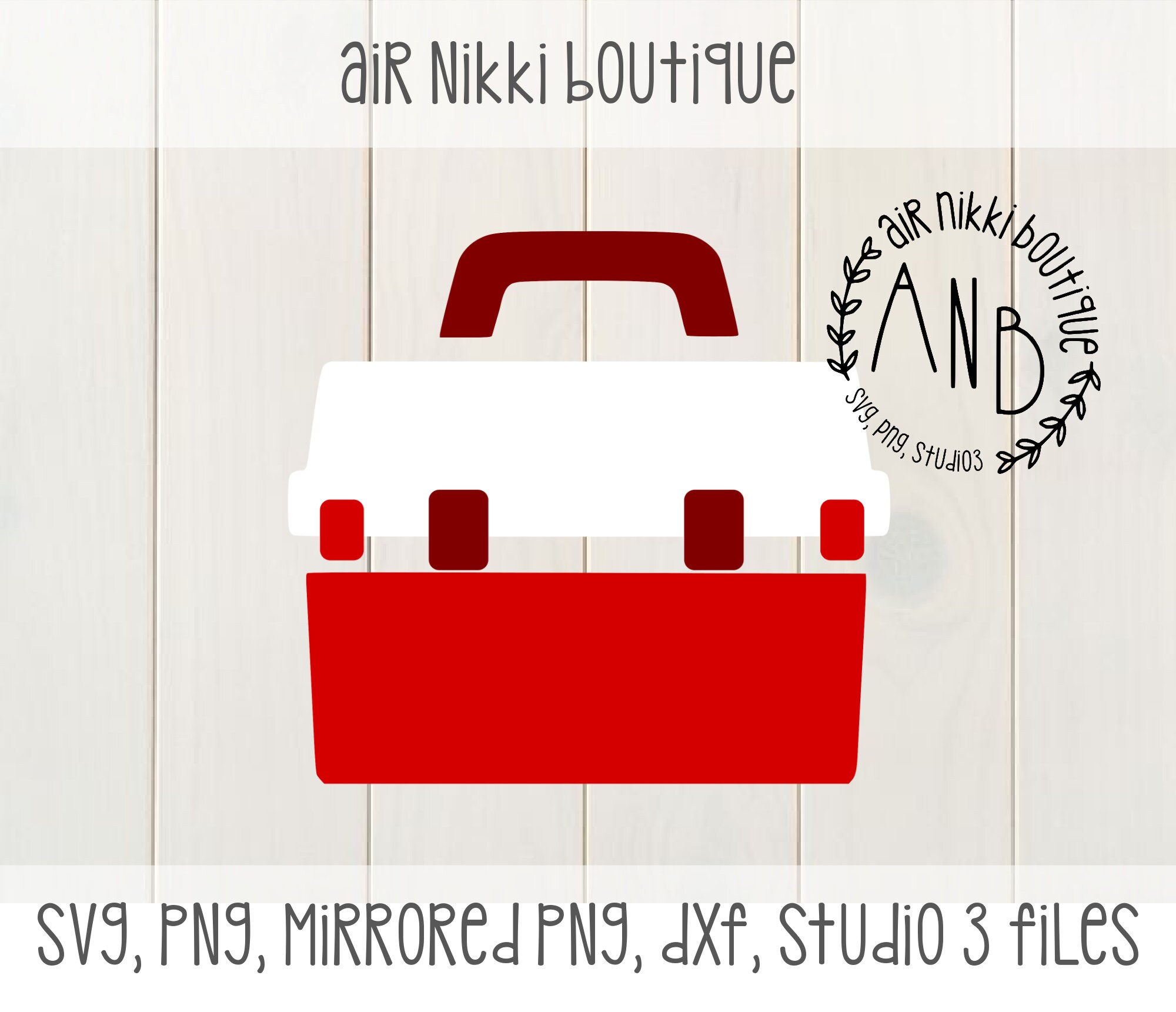 Tackle Box Bobber Fishing SVG Dxf PNG Studio 3 Files - Etsy Singapore
