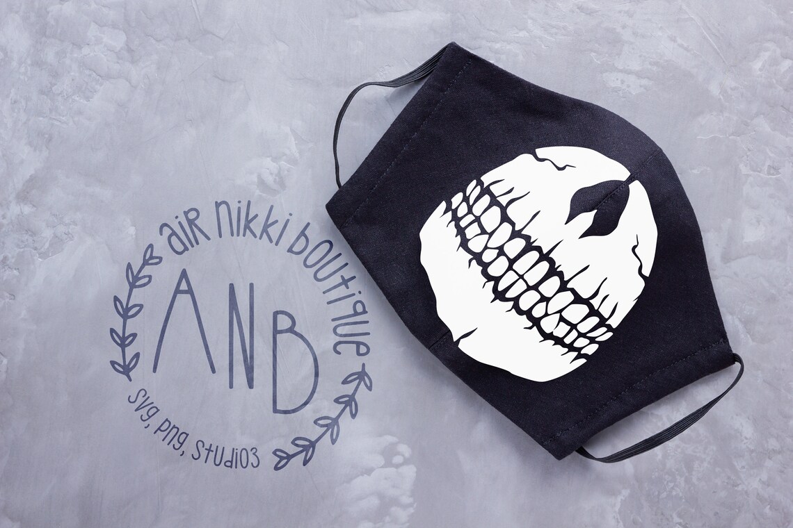 Skeleton Mouth SVG PNG Studio 3 Files Instant Download - Etsy