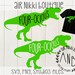 Four-ocious, 4th Birthday, Dinosaur SVG, PNG, Studio3 Files, Instant ...