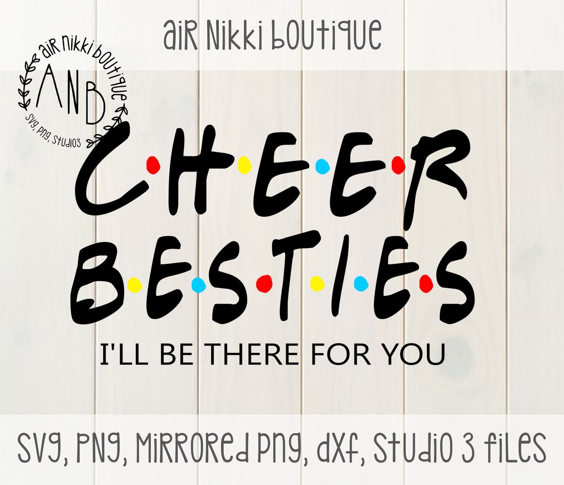 Cheer Besties Cheerleader I'll Be There for You - Etsy