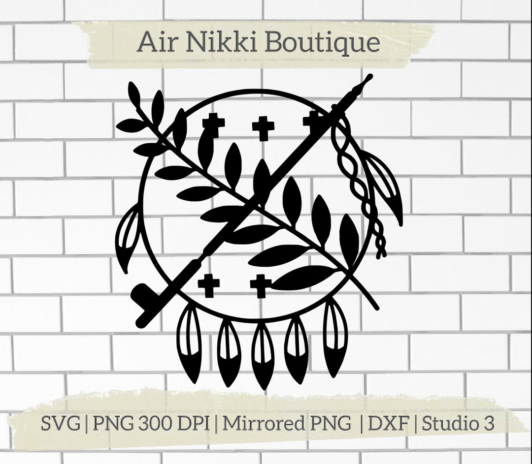 Osage Shield Oklahoma Flag SVG PNG Mirrored Png 300 Dpi DXF Studio 3 ...