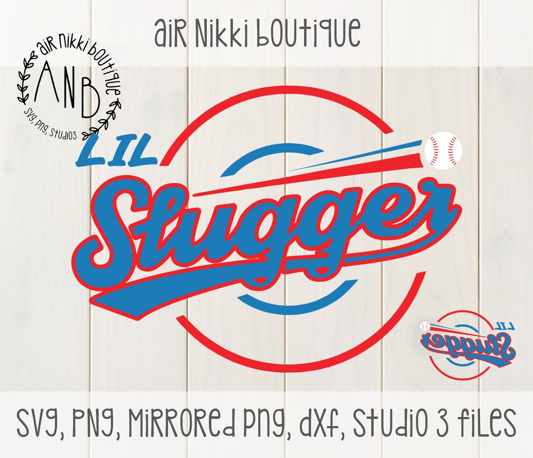 Lil Slugger, Baseball, Team, Shirt, SVG, PNG, DXF, Studio 3 Files ...