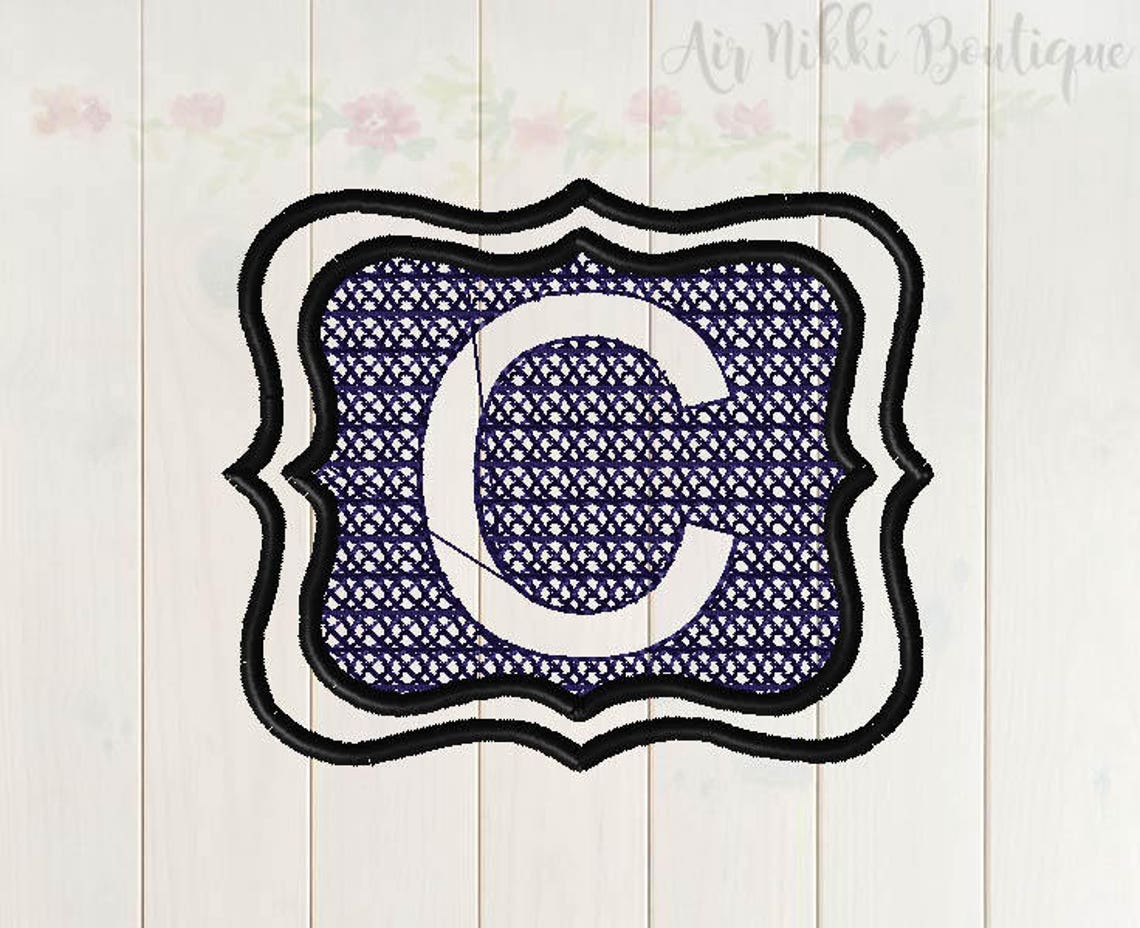 4x4 Embossed Alphabet, 26 Letters, Instant Download, Files Dst, Exp ...