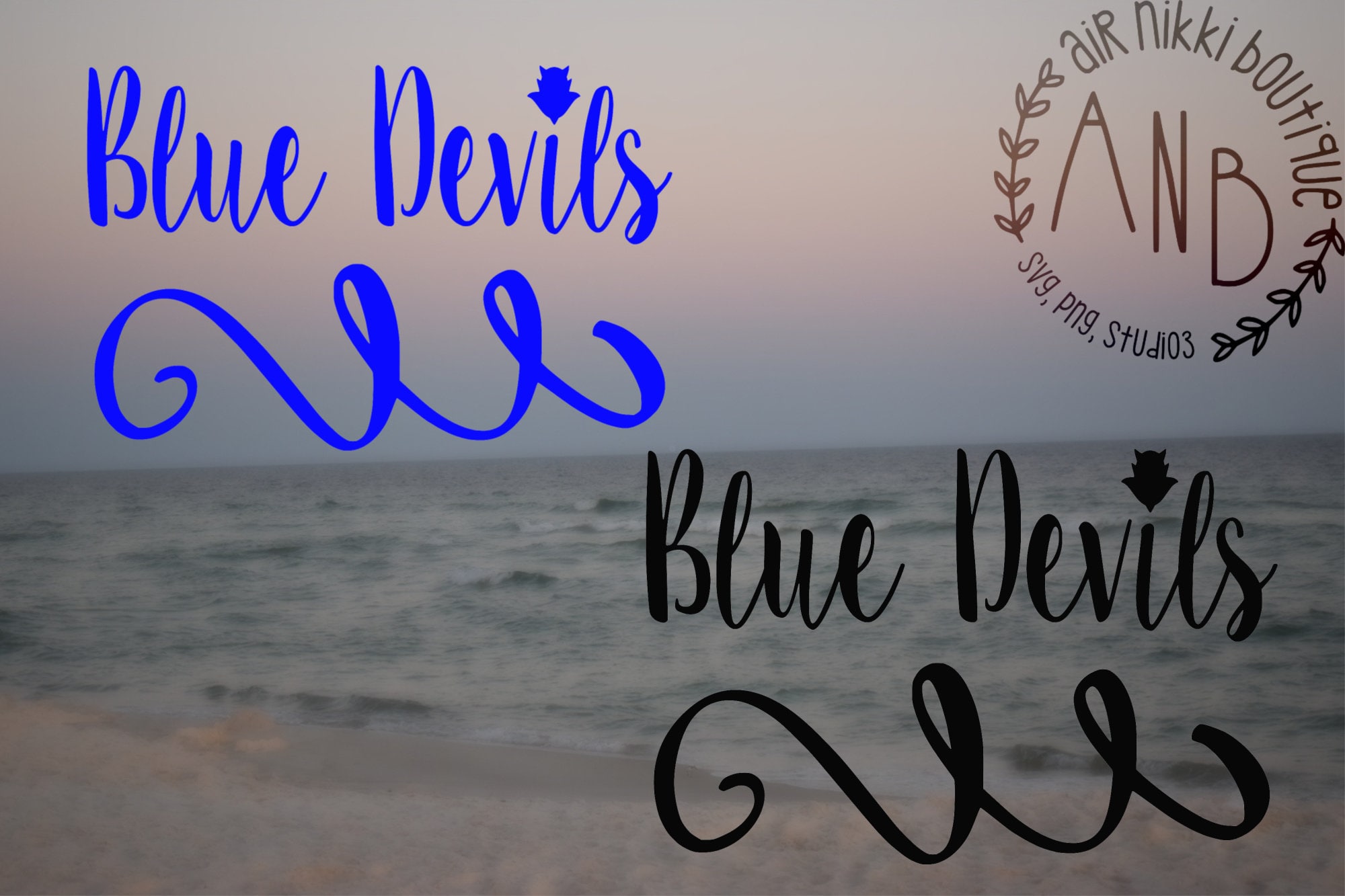 Blue Devils SVG PNG Studio3 Files Instant Download | Etsy