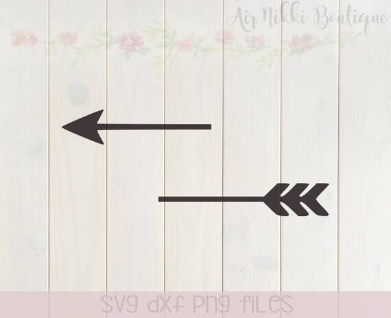 Split arrow SVG PNG DXF files instant download | Etsy