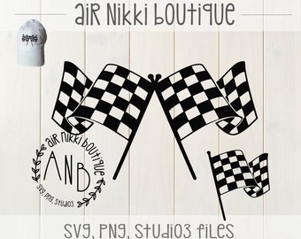 Embroidery Design Race Car Flags APPLIQUE Embroidery Design 4 - Etsy