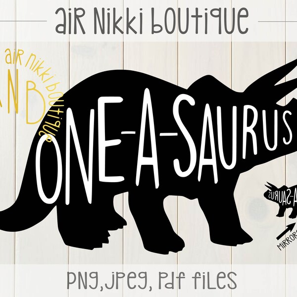 One a Saurus - Etsy