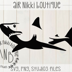 Shark SVG, PNG, Studio3 Files, Instant Download - Etsy