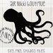 Octopus SVG PNG DXF Studio 3 Files Instant Download - Etsy