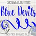 Blue Devils SVG PNG Studio3 Files Instant Download - Etsy