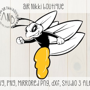 Firefly, Lightning Bug SVG, PNG, DXF, Mirrored Png, Studio 3 Files ...