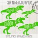 Mama-rex, Daddy-rex, Three-rex and Baby-rex, T-rex SVG, PNG, Studio3 ...