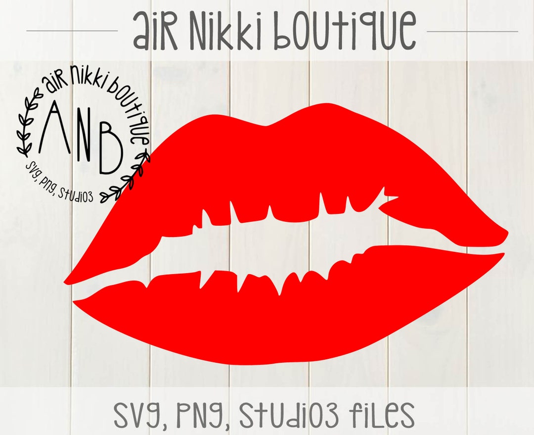 Lips SVG, PNG, Studio 3 Files, Instant Download - Etsy