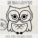 Owl SVG, PNG, DXF, Studio 3 Files, Instant Download - Etsy