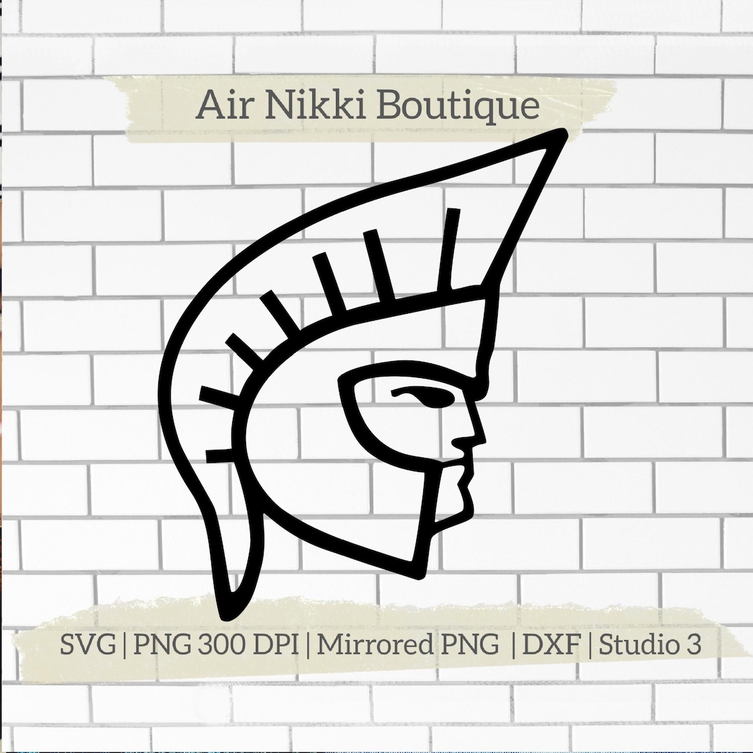 Trojan SVG PNG DXF Mirrored Png Studio 3 Files Instant Download Cricut ...