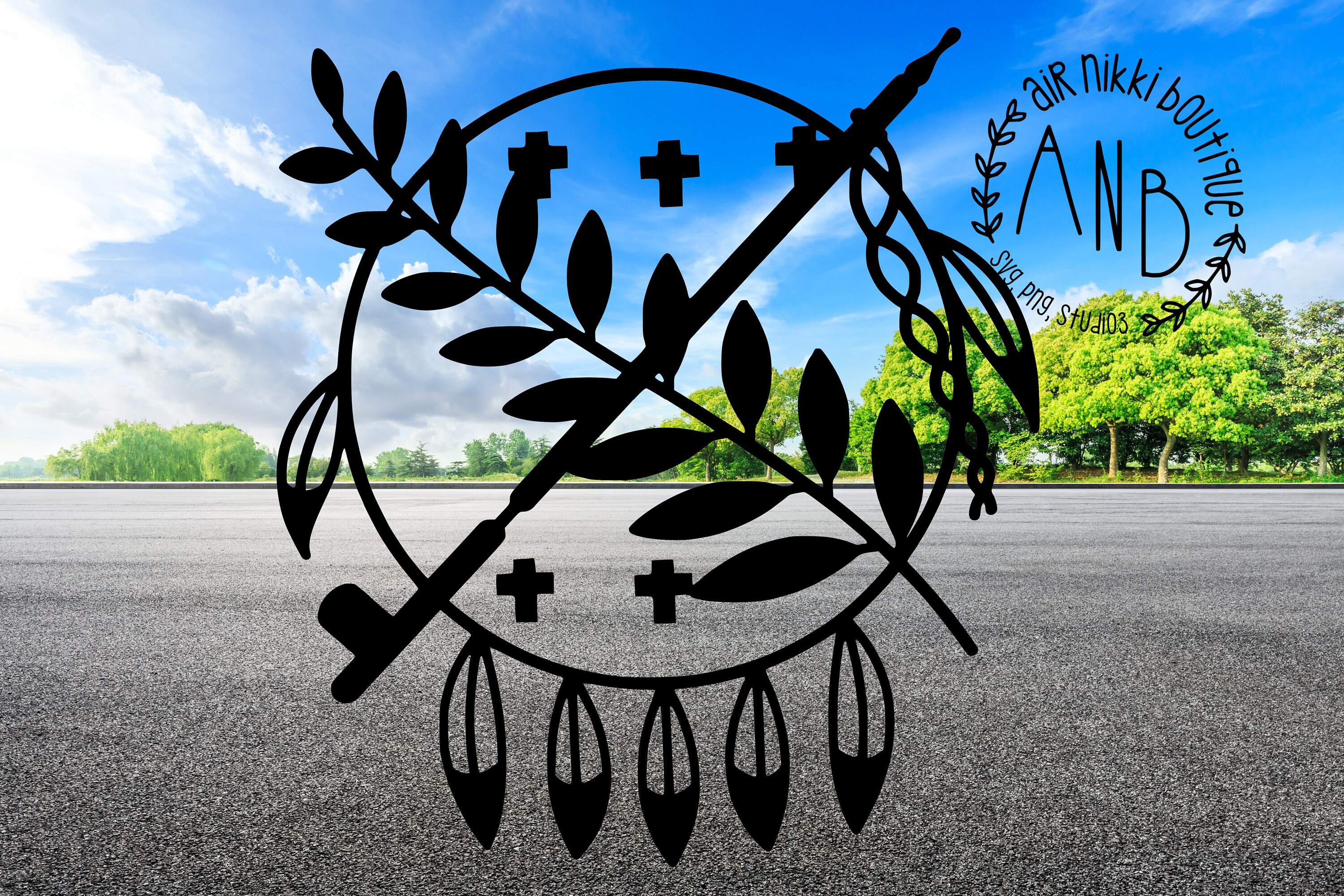 Osage Shield Oklahoma SVG PNG Studio 3 Files Instant - Etsy