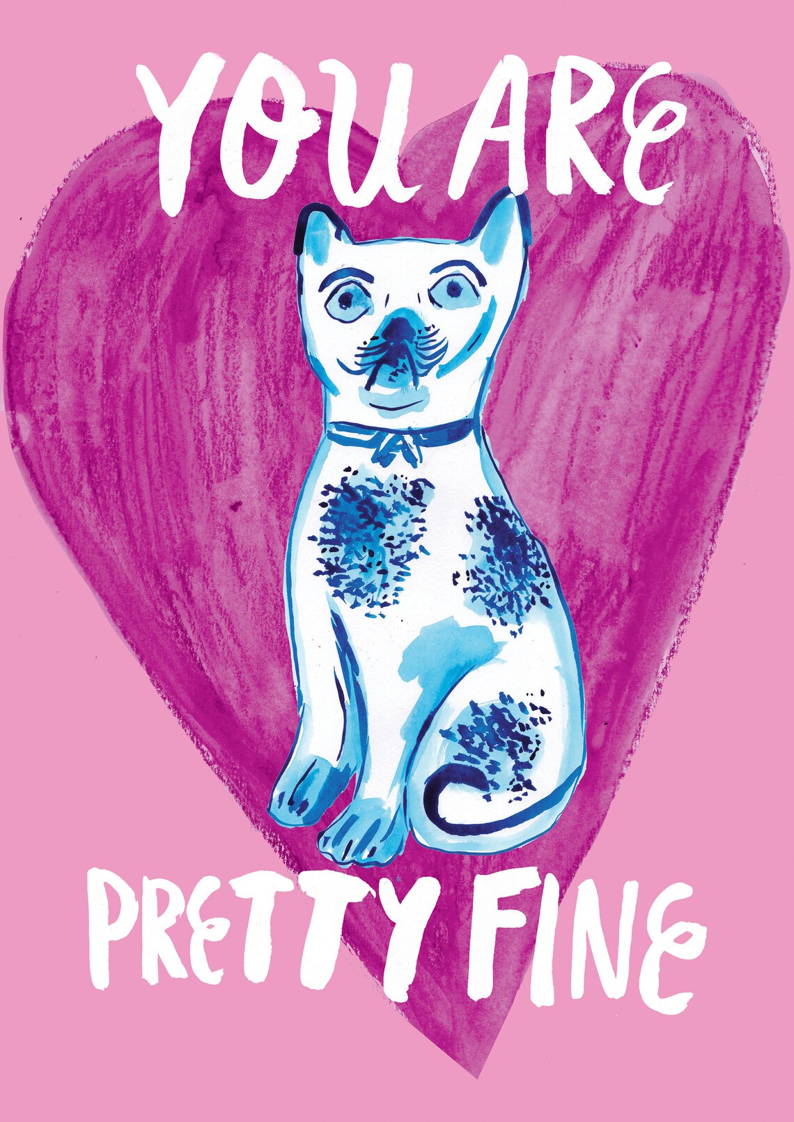 You Are Pretty Fine A6 Recycled Greeting Card | Etsy