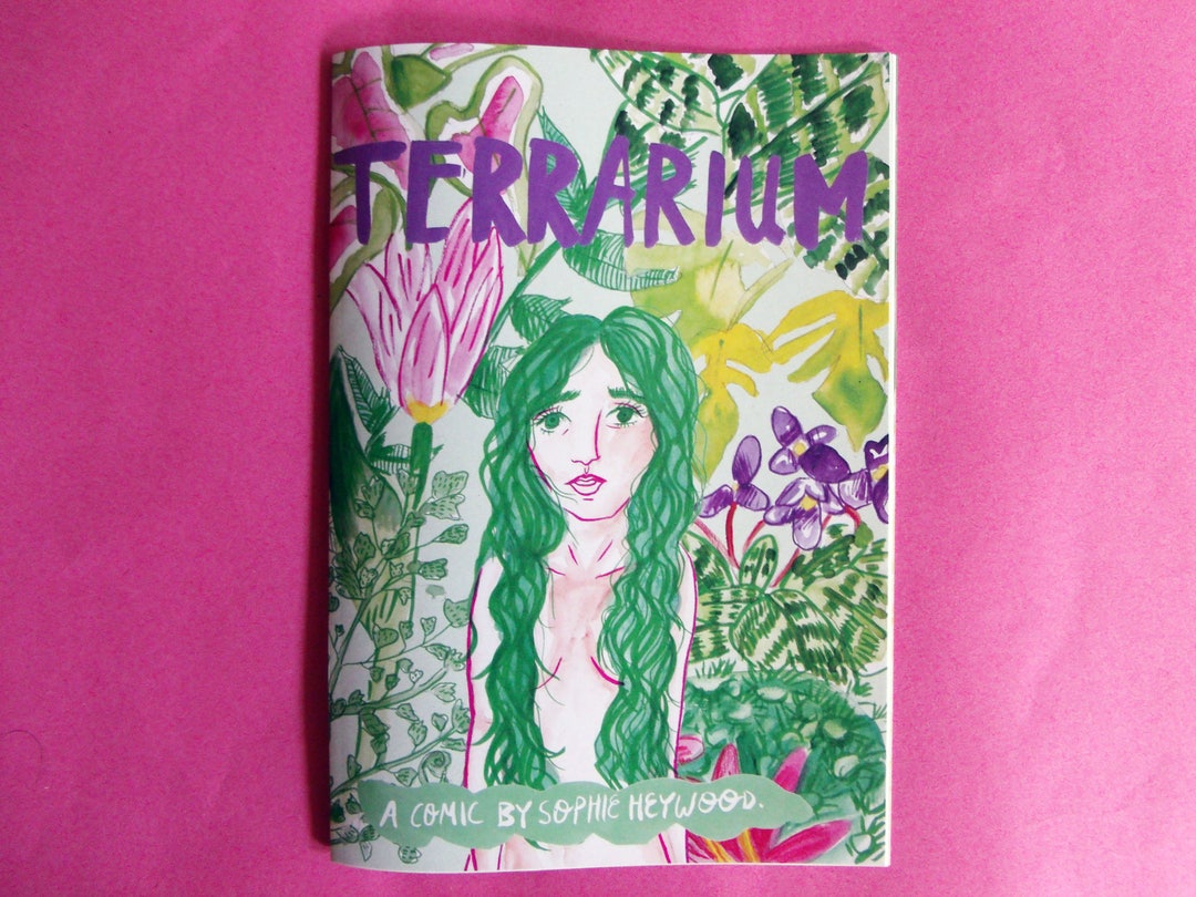 Terrarium Comic Book, Illustrated Plantlife Story, Signed Limited ...