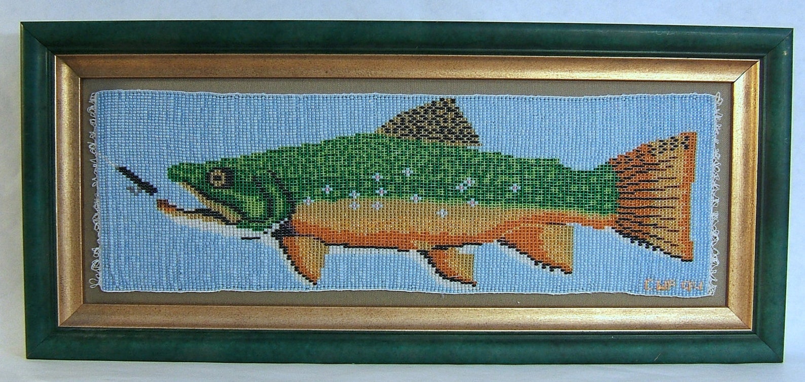 Brook Trout Fish Art Decorative Wall Hanging - Etsy