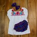 La Chacha Apron Traditional Hand Embroidered With Pocket Food Fiesta ...