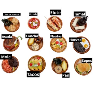 Miniature Mexican Dishes Authentic Folk Art Curio Nostalgic Mexican ...