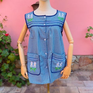 La Chacha Apron Traditional Hand Embroidered With Pocket Food Fiesta ...