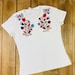 Hand Embroidered Bohemian Womans Mexican T-shirt tracitionaly Inspired ...