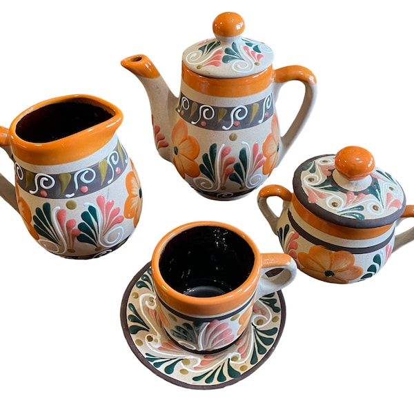 Mexican Tea Set - Etsy