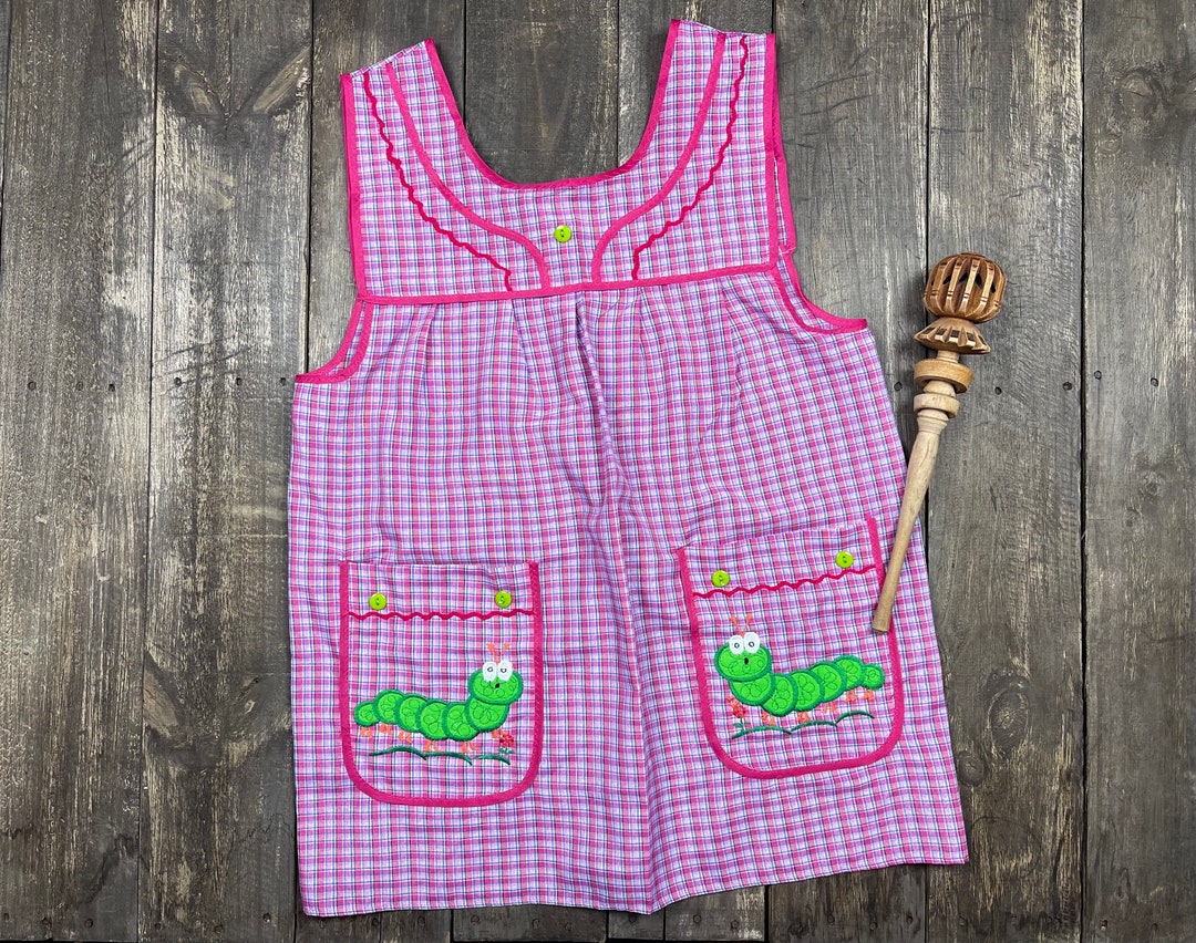 La Chacha Apron Traditional Hand Embroidered With Pocket Food Fiesta ...