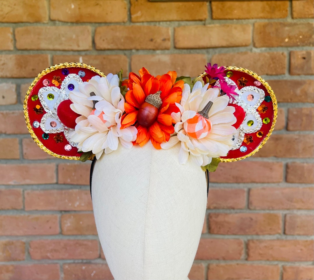 Frida Day of the Dead Fall Mariachi Mickey Ears Disneyland - Etsy