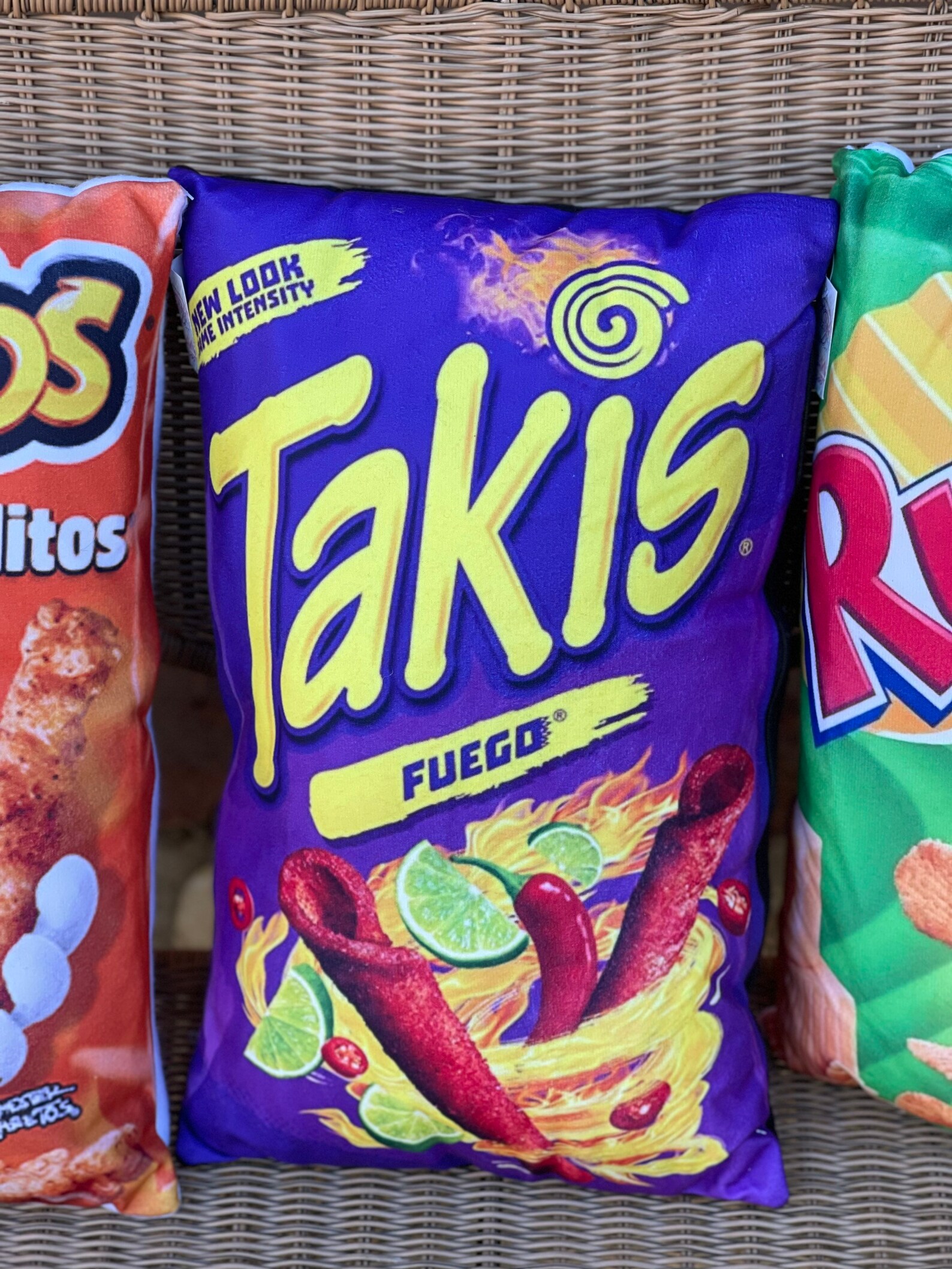 Takis Cheetos Ruffles Potato Chips Pillow Folk Art Taco Home - Etsy