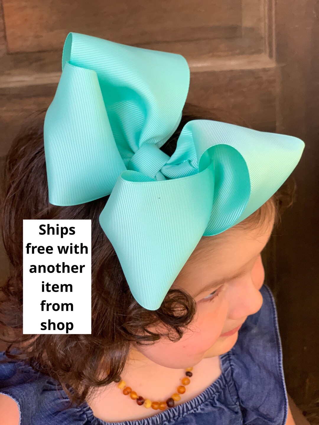 Large 6 Inch Solid Bow One of a Kind Boho Updo Birthday Ribbon Shaker ...